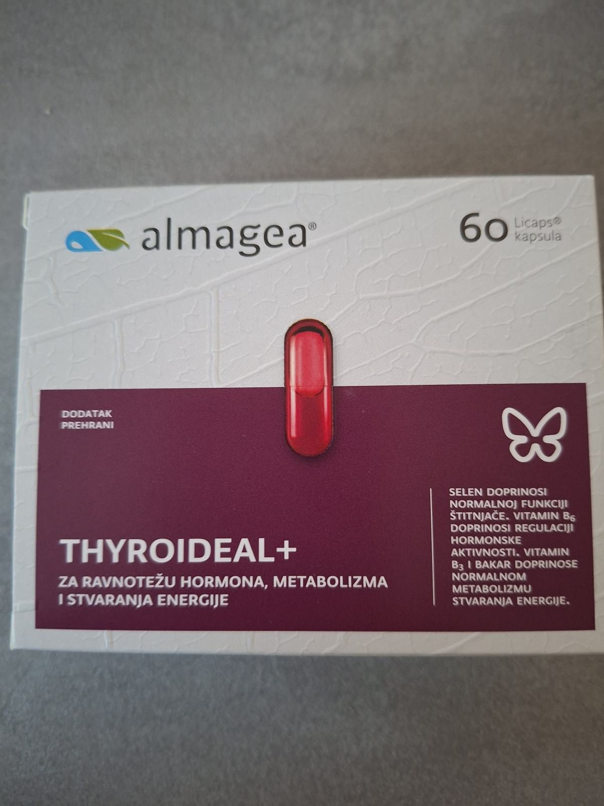 Almagea THYROIDEAL+ 60 kapsula za štitnjaču