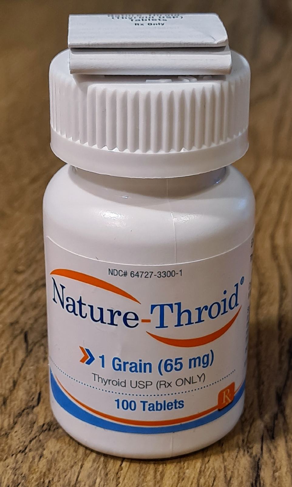 100 tbl Nature Throid 65mg