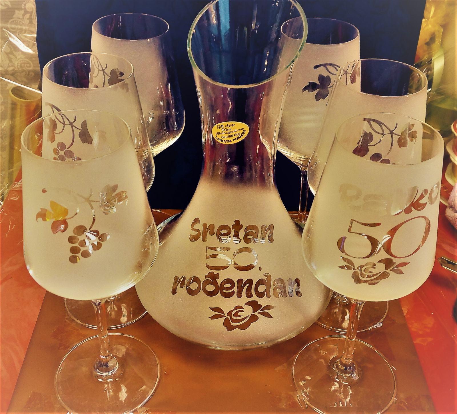 POKLON ZA 50. ROĐENDAN