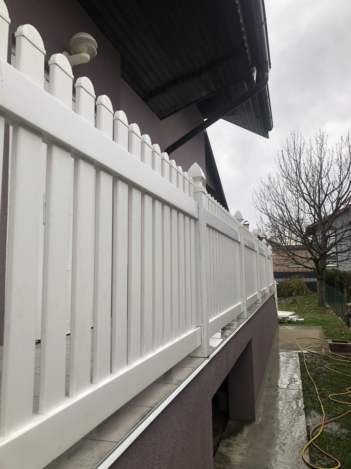 PVC ograda - model CLASSIC