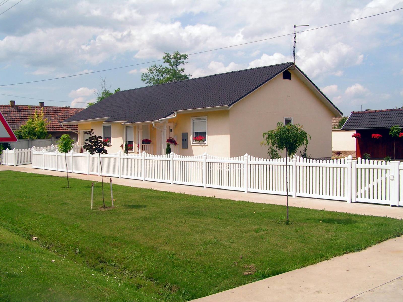 PVC ograda - model PACIFIC