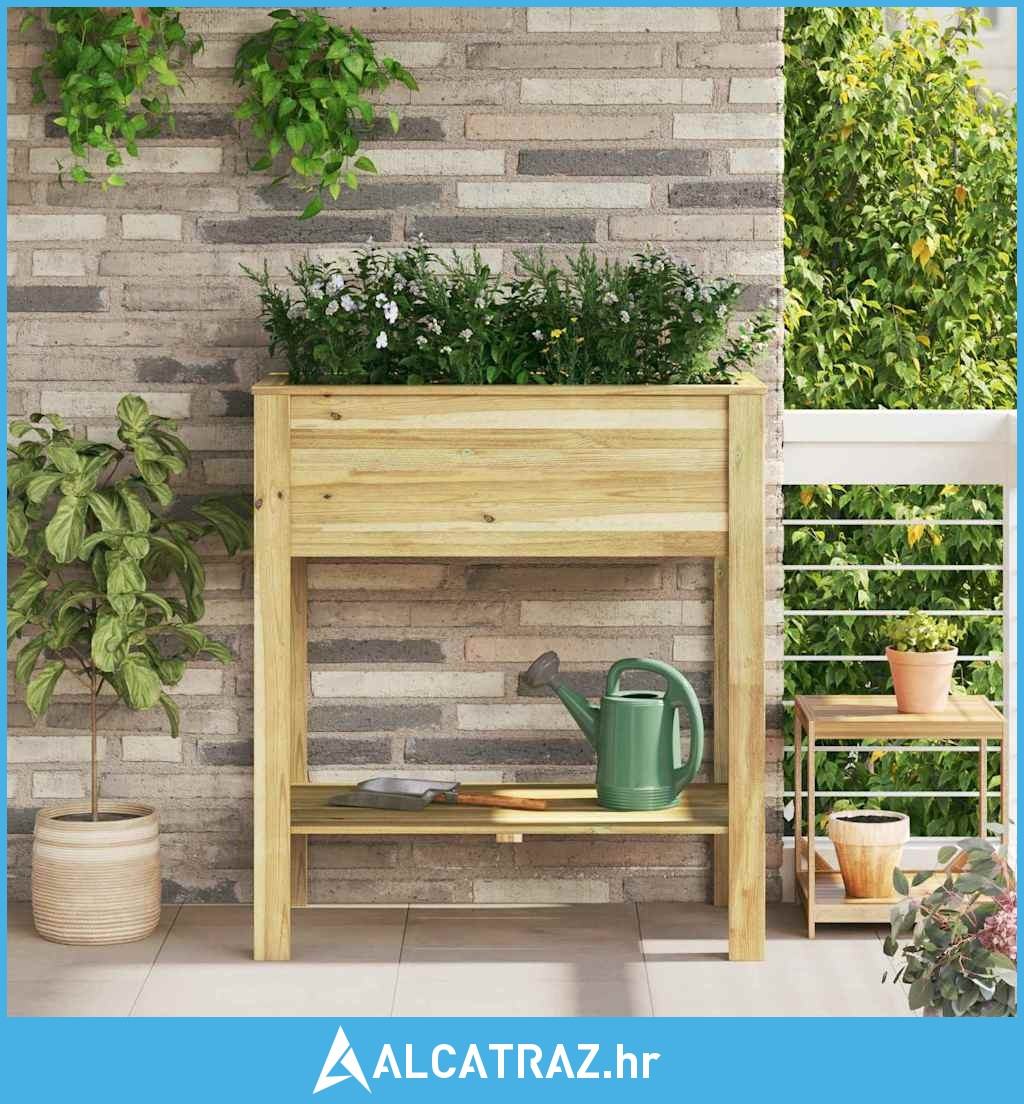 Stalak za biljke 85x46x94 cm Impregnirano drvo bor - NOVO