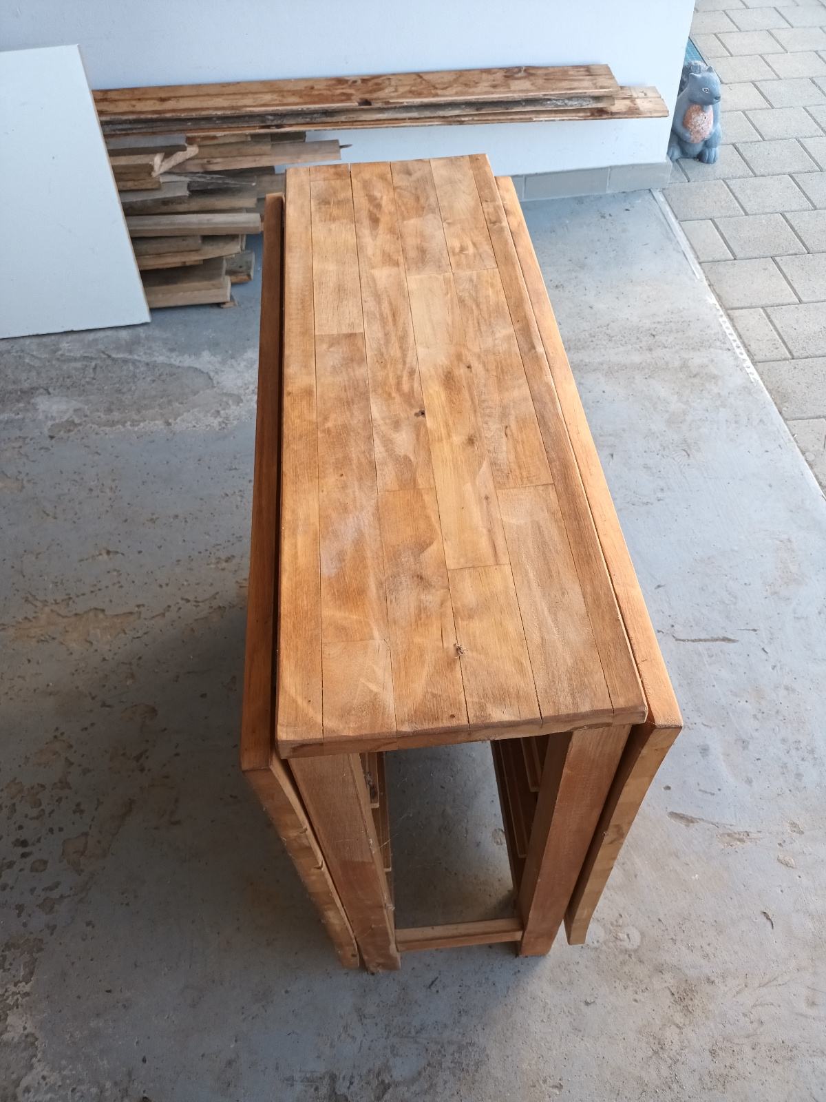 Drveni preklopni stol