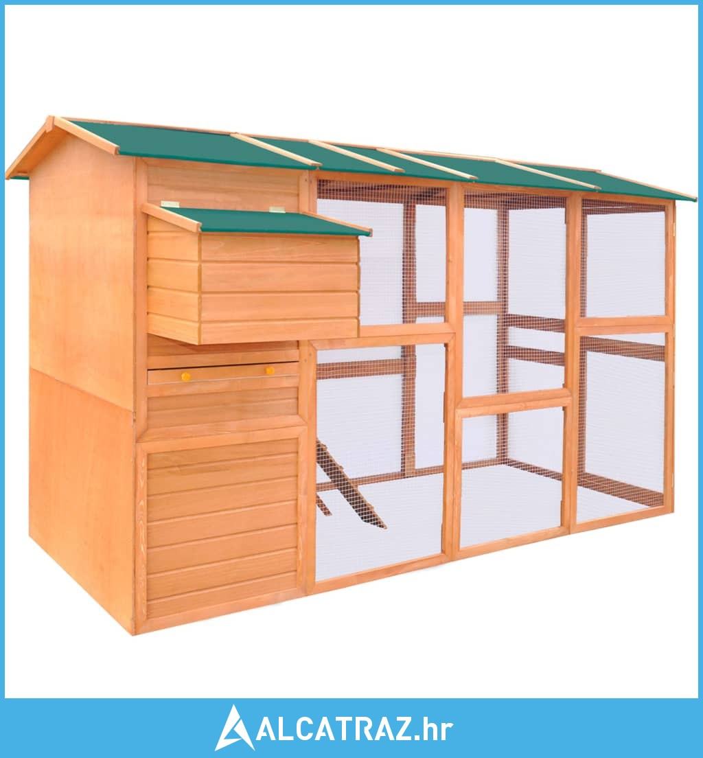 Kokošinjac Drvo 295x163x170 cm - NOVO