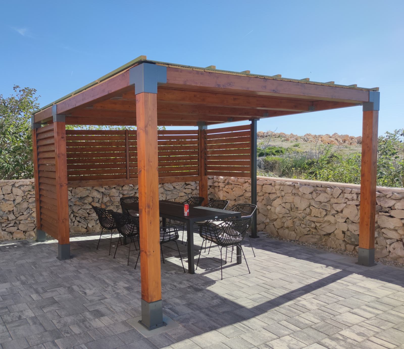 Moderne drvene sjenice/Vrtna sjenica/Tende