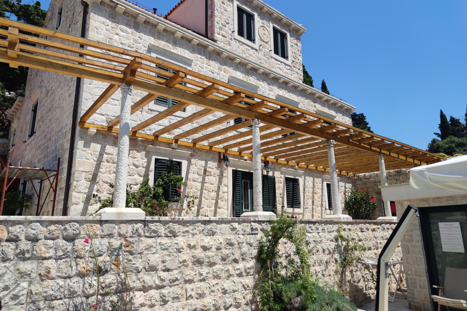 Pergola/Tenda/ Drvena pergola