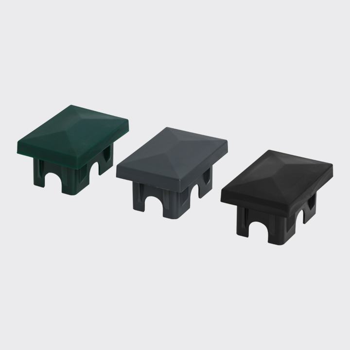 Poklopac / kapa za stup panel ograde 60x40 mm - PVC - NOVO