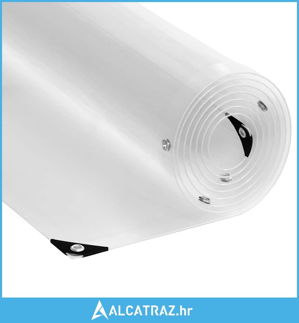 Prozirna cerada s ušicama 6x8 m PVC - NOVO