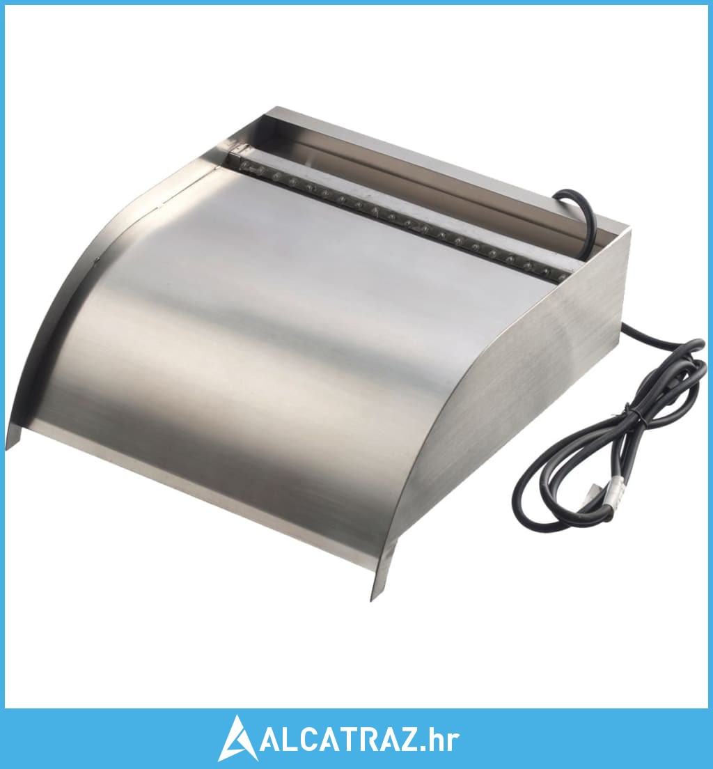 Ubbink lopatica za vodopad Nevada od nehrđajućeg čelika 30 cm LED - NO