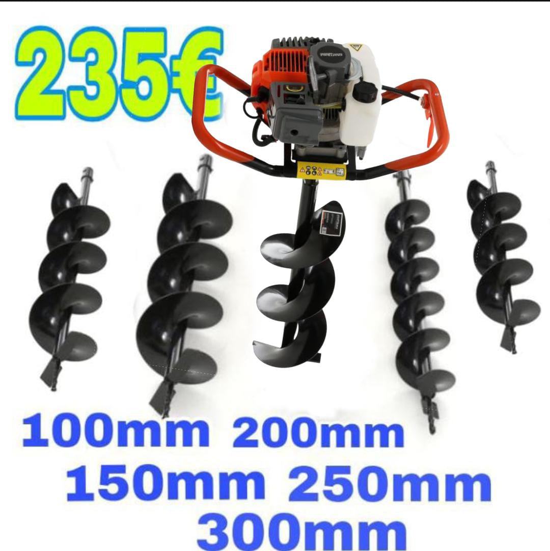 MOTORNI BUŠAČ RUPA KRAFT&DELE® 5,9 KS + 5 SVRDLA - NOVO!!