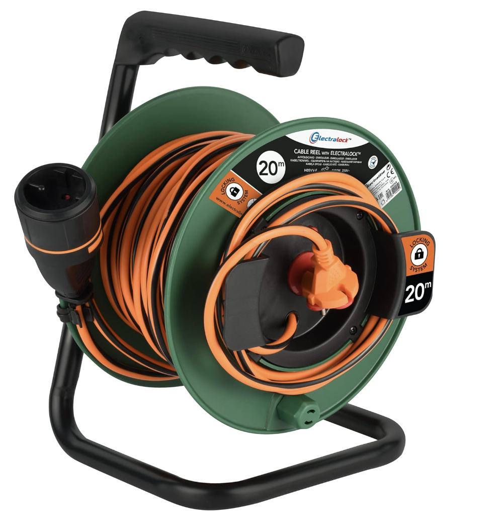PRODUŽNI KABEL 20 M S ELECTRALOCK ZAŠTITNOM UTIČNICOM