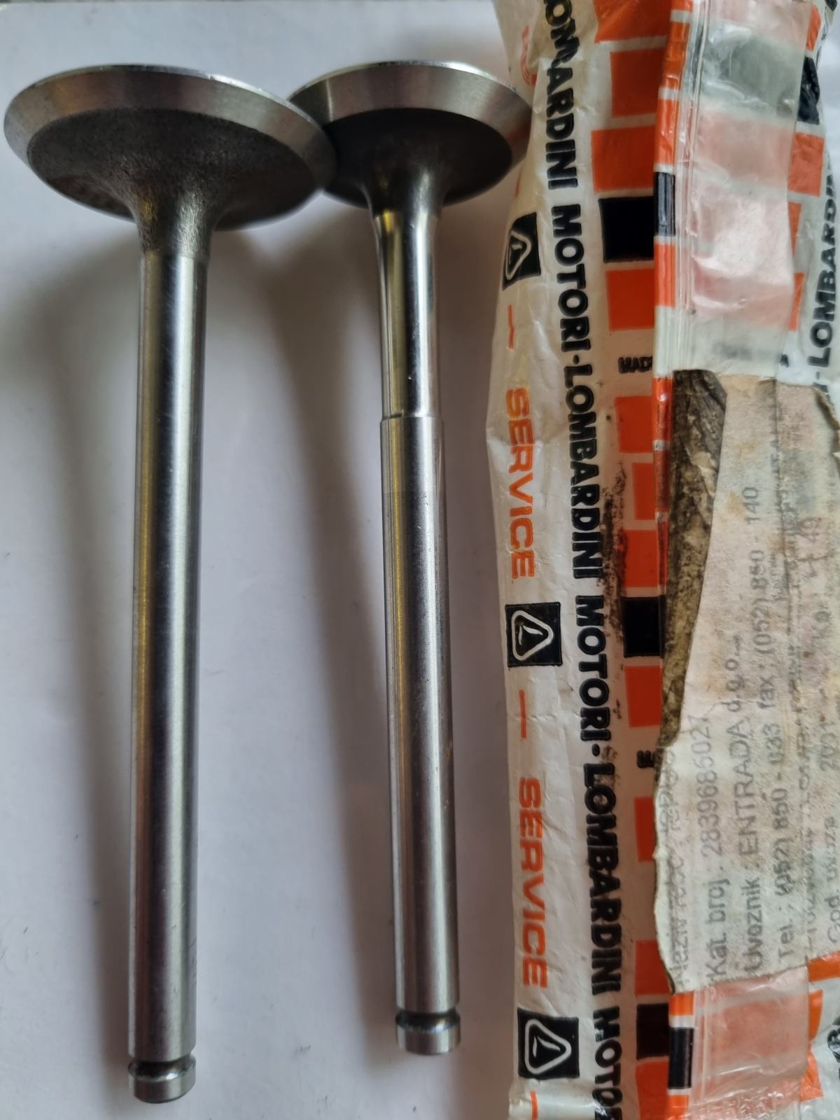 Lombardini lda 450 ventili motora