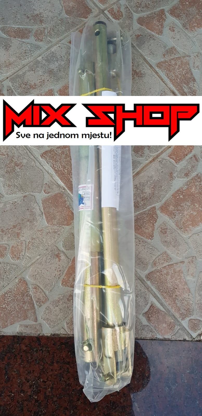 NOVA METALNA Trodijelna šlep štanga, šipka, poluga za vuču NA STANJU