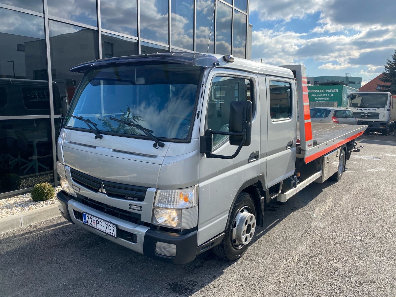 Mitsubishi Canter Thoma alu hydro platforma, 2013 god.