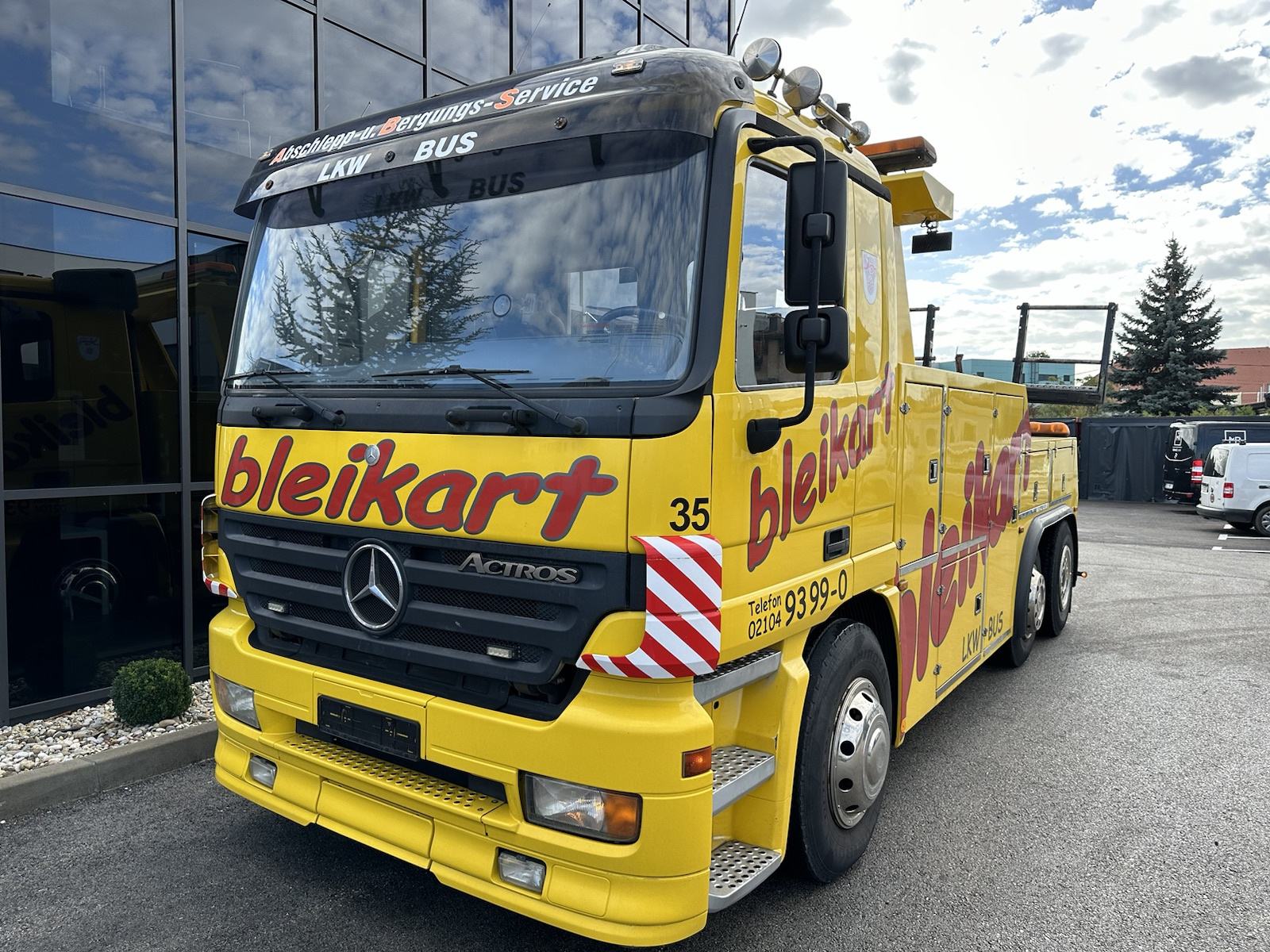 MERCEDES ACTROS 2635 6x2 BRECHTEL MASTERLIFT, 1997 god.