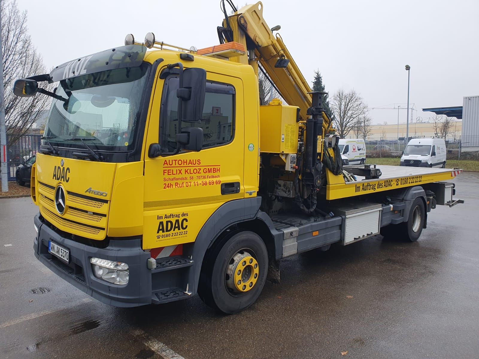 Mercedes Atego 1534 Kran/Brille/Hydro Platforma, 2016 god.