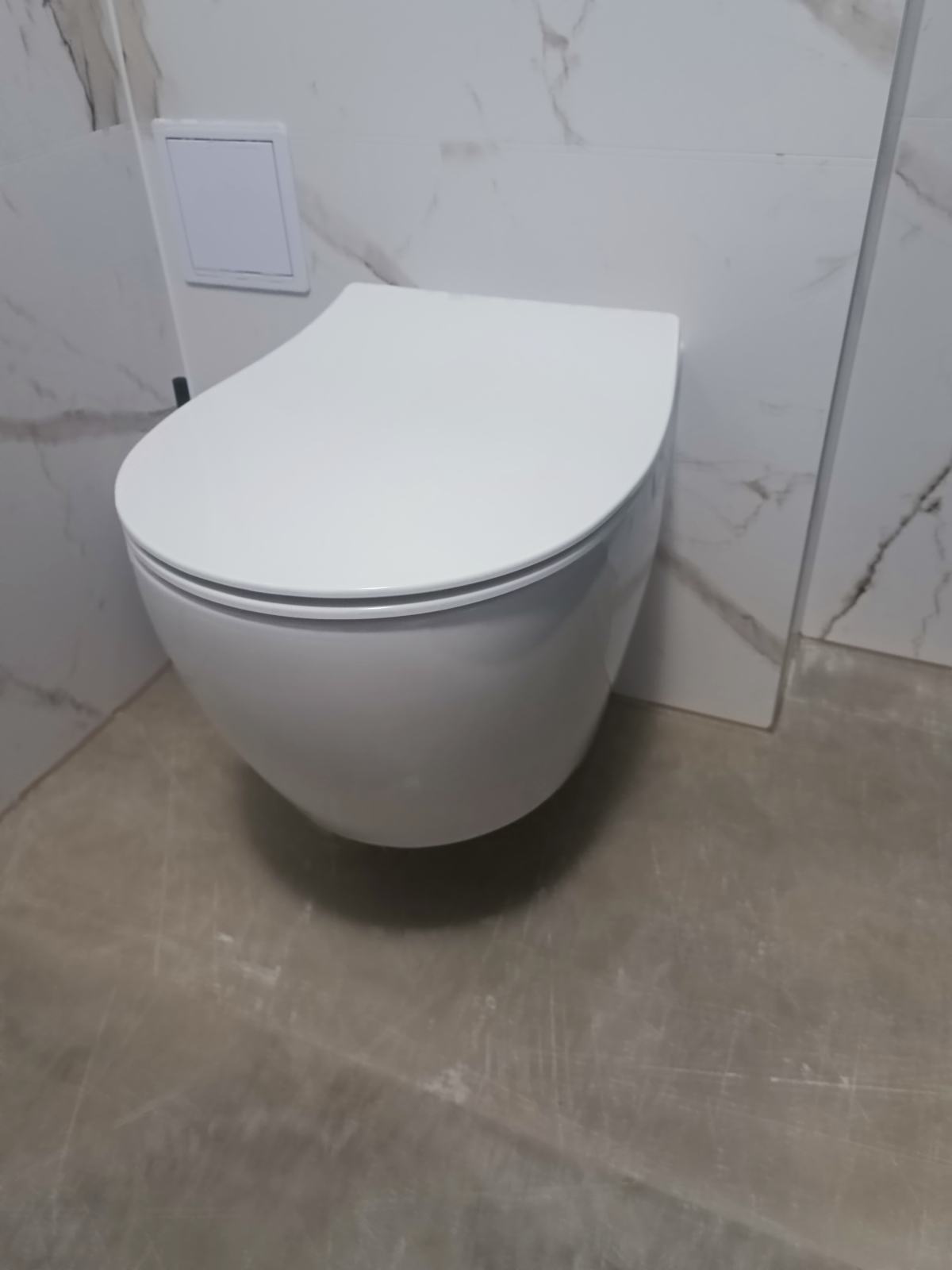 Viseća WC školjka i daska, rimless