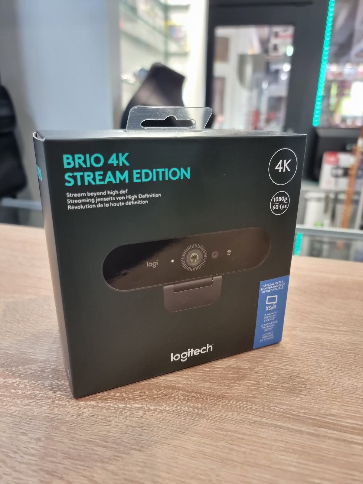 LOGITECH BRIO 4K STREAM EDITION 4K KAMERA * NOVO * POVOLJNO!