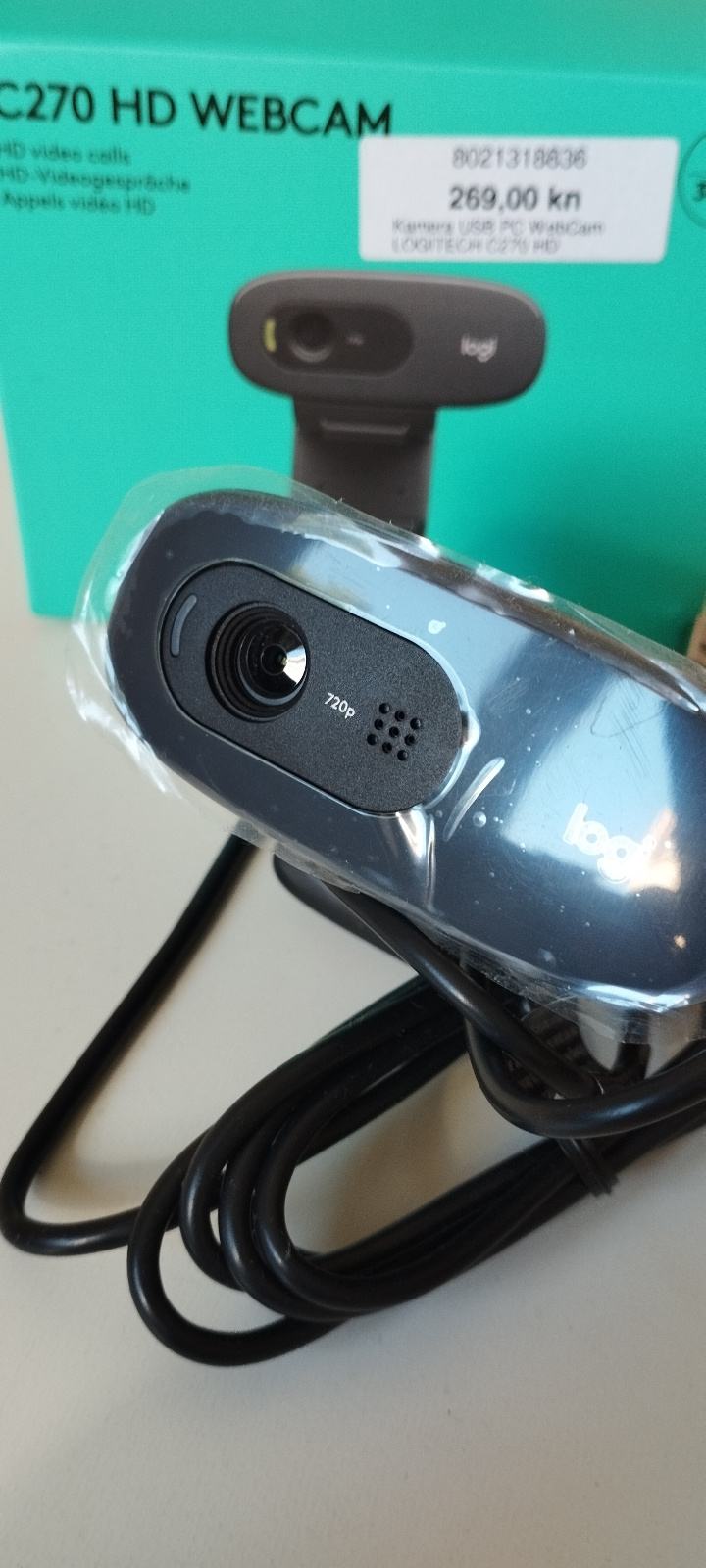 Logitech C270 HD webcamera