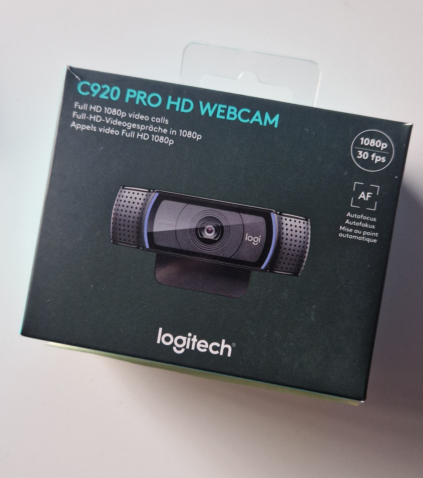 Logitech HD WebCam C920 Pro FUUL HD