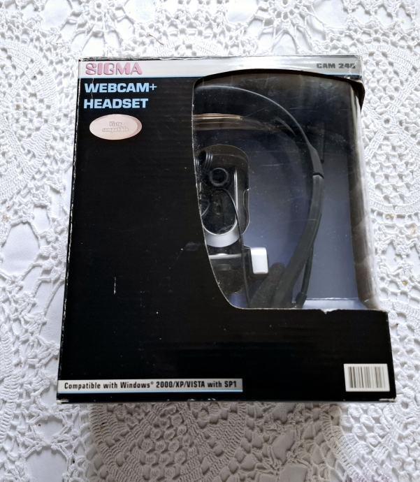 SIGMA WEB KAMERA + SLUŠALICE