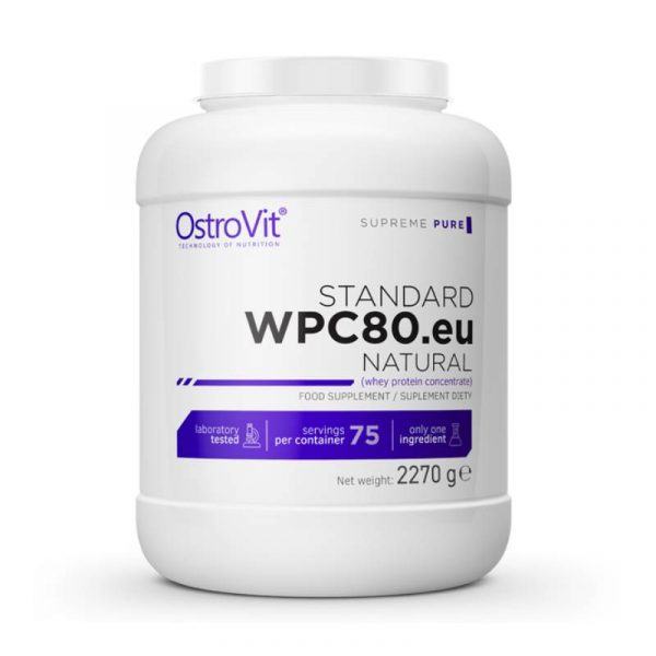 Ostrovit Standard WPC80.eu Protein (Bez okusa) 2.27kg