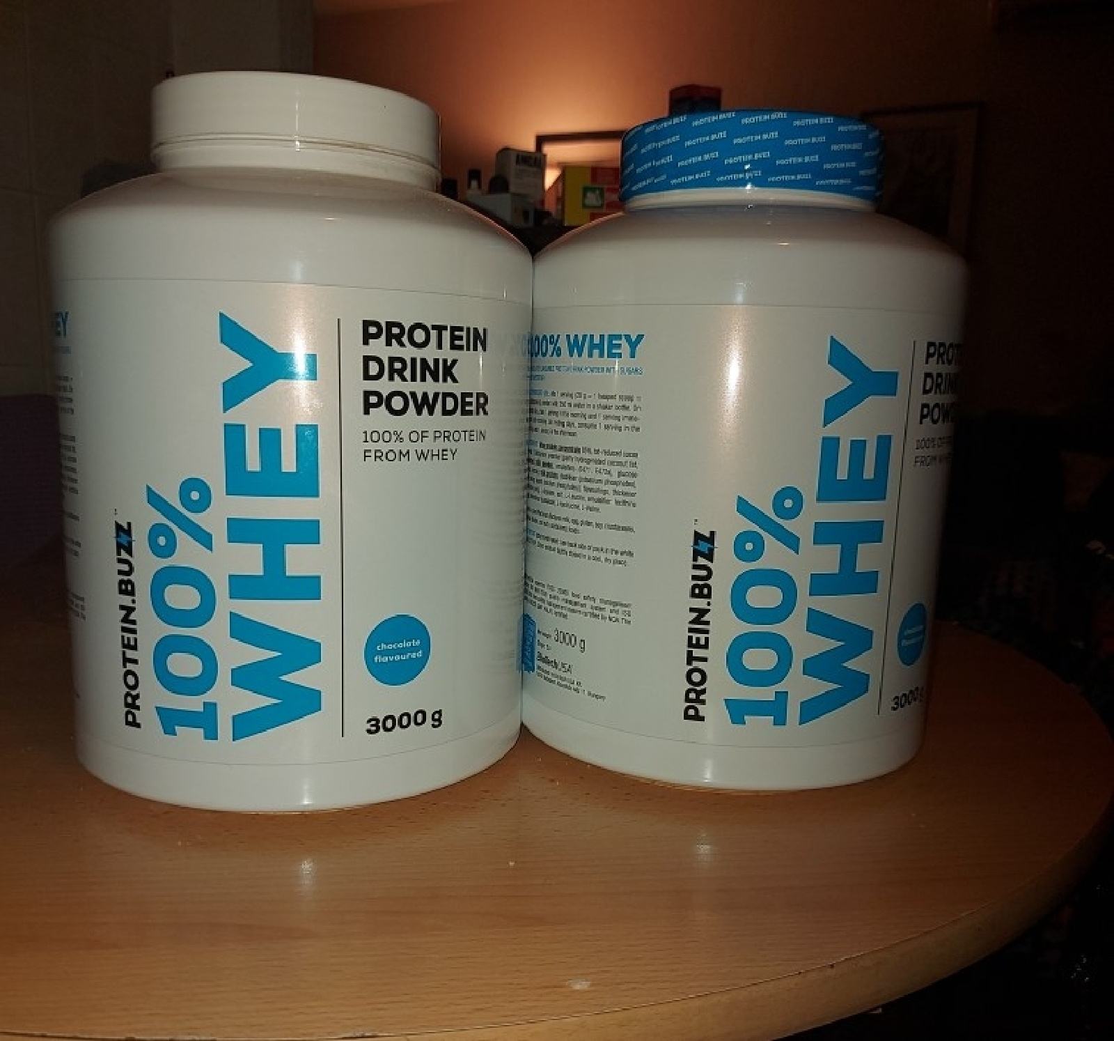 Protein Buzz Whey-okus čokolada