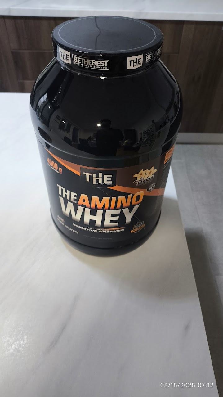 THE Amino Whey protein 4 kg vanilija