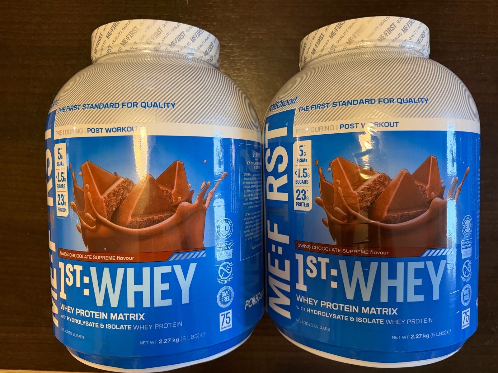 NOVO Whey protein 2,27kg Swiss Chocolate supreme