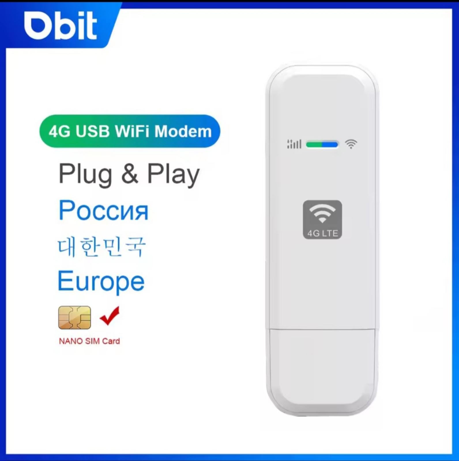 4G USB Ruter 150Mbps NOVO!