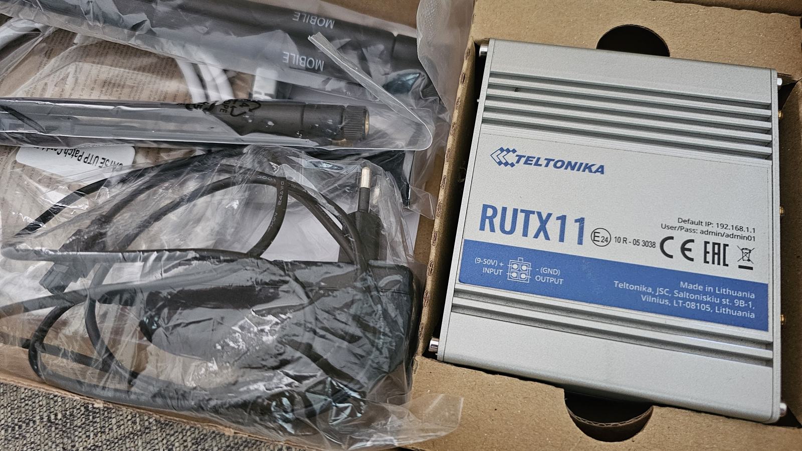 Teltonika RUTX11 4G dual SIM ruter
