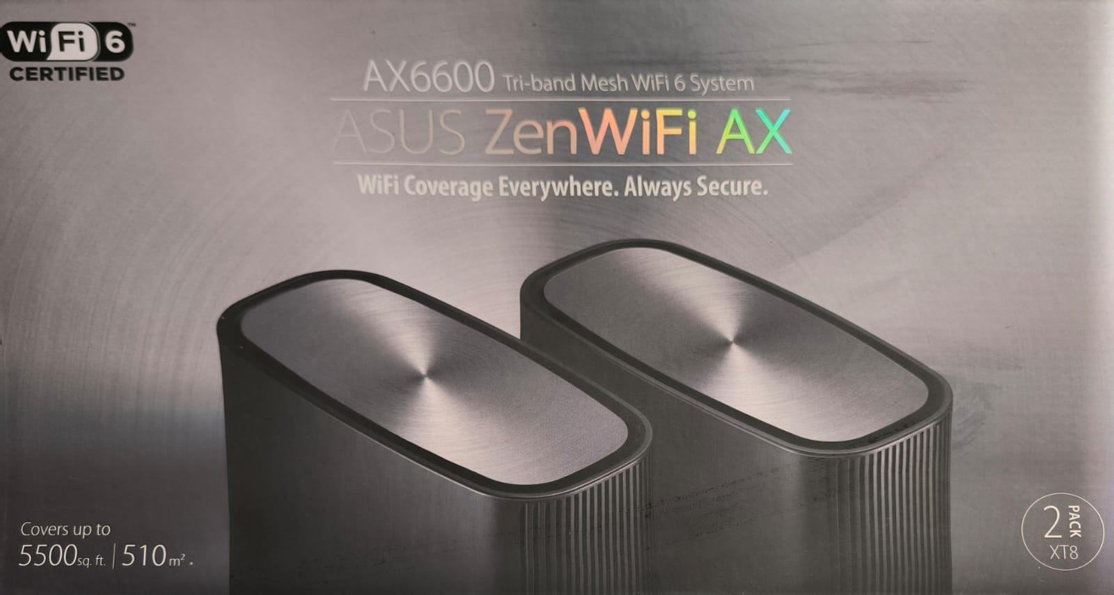 Asus WiFi 6 2x Router Mesh AX6600