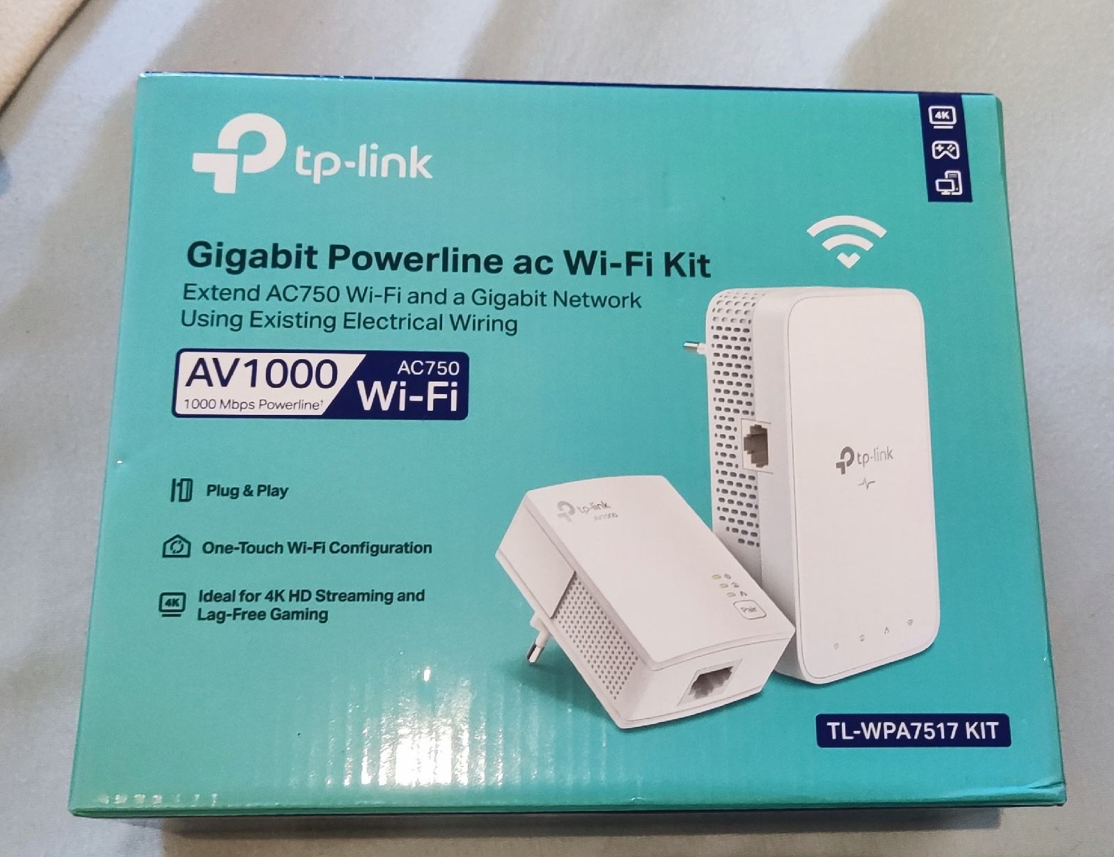 Gigabit Powerline ac Wi-fi kit