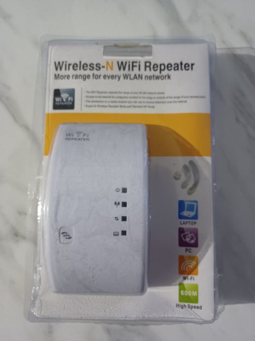 WiFi POJAČIVAČ SIGNALA - REPEATER (NOVO)