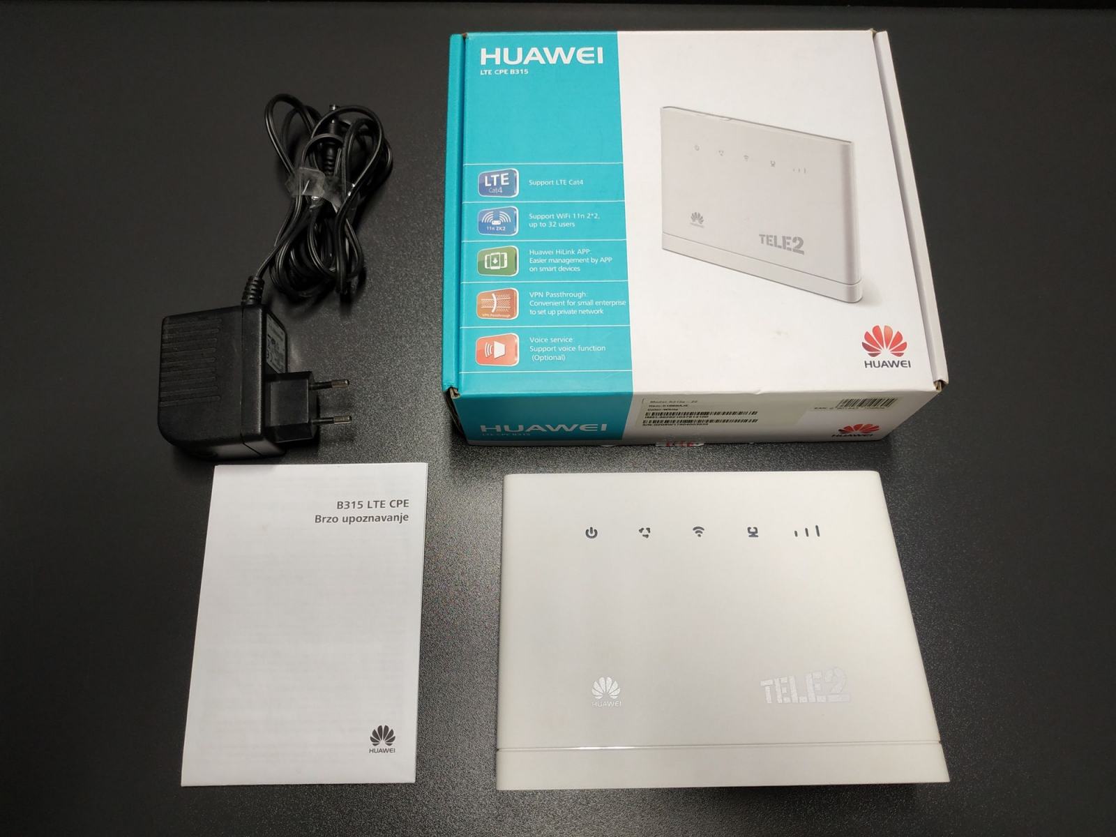 4G LTE Router Huawei B315 - TELE 2