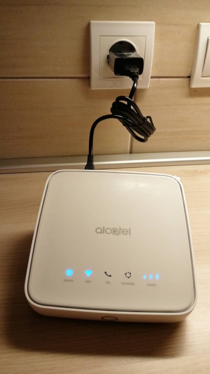 Novi 4G router / 4G modem Alcatel HH41v LTE WiFi ruter - SVE MREŽE