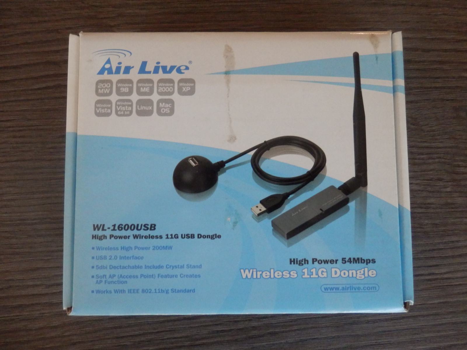 Air Live Wireless 11g USB Dongle