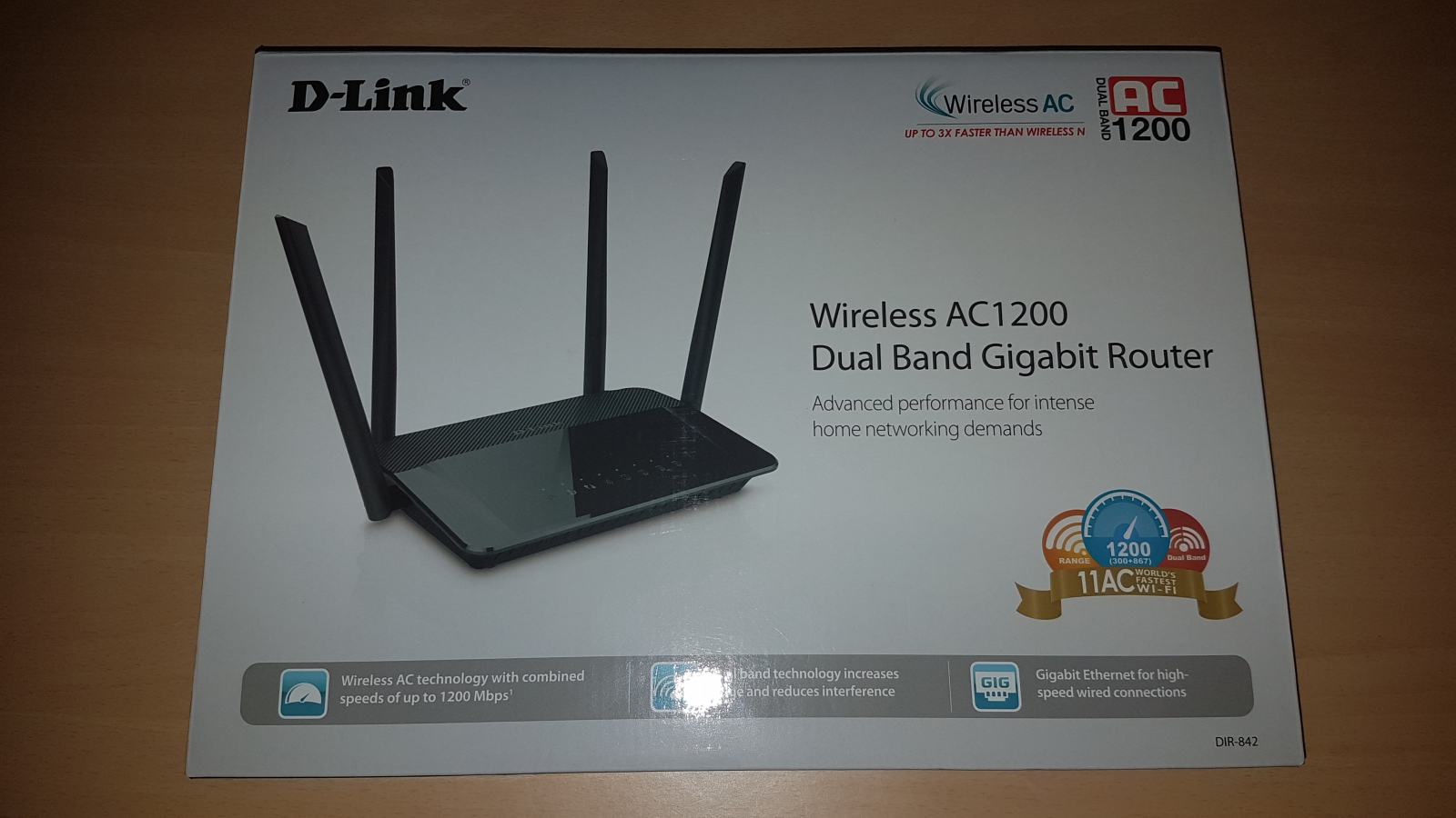 D-LINK DIR-842, Wireless Dual Band router