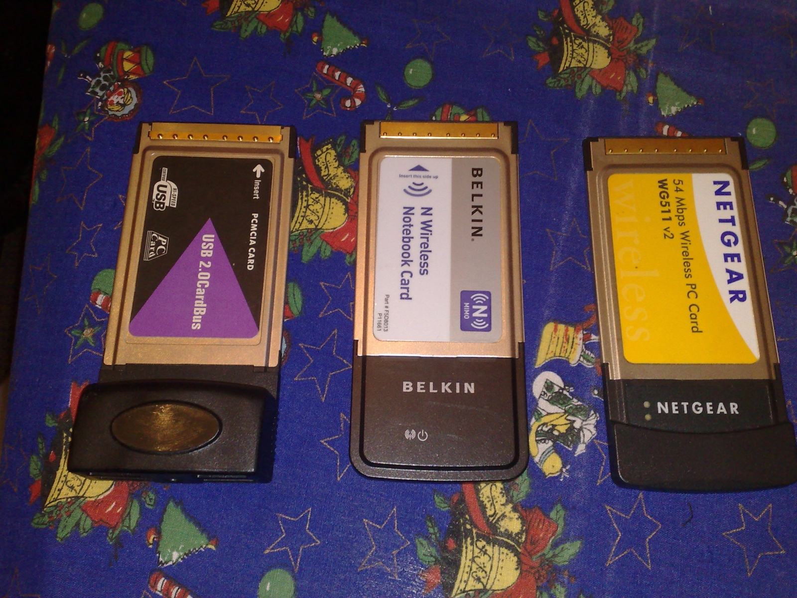 DVIJE W-LAN KARTE I JEDAN USB-RAZVODNIK