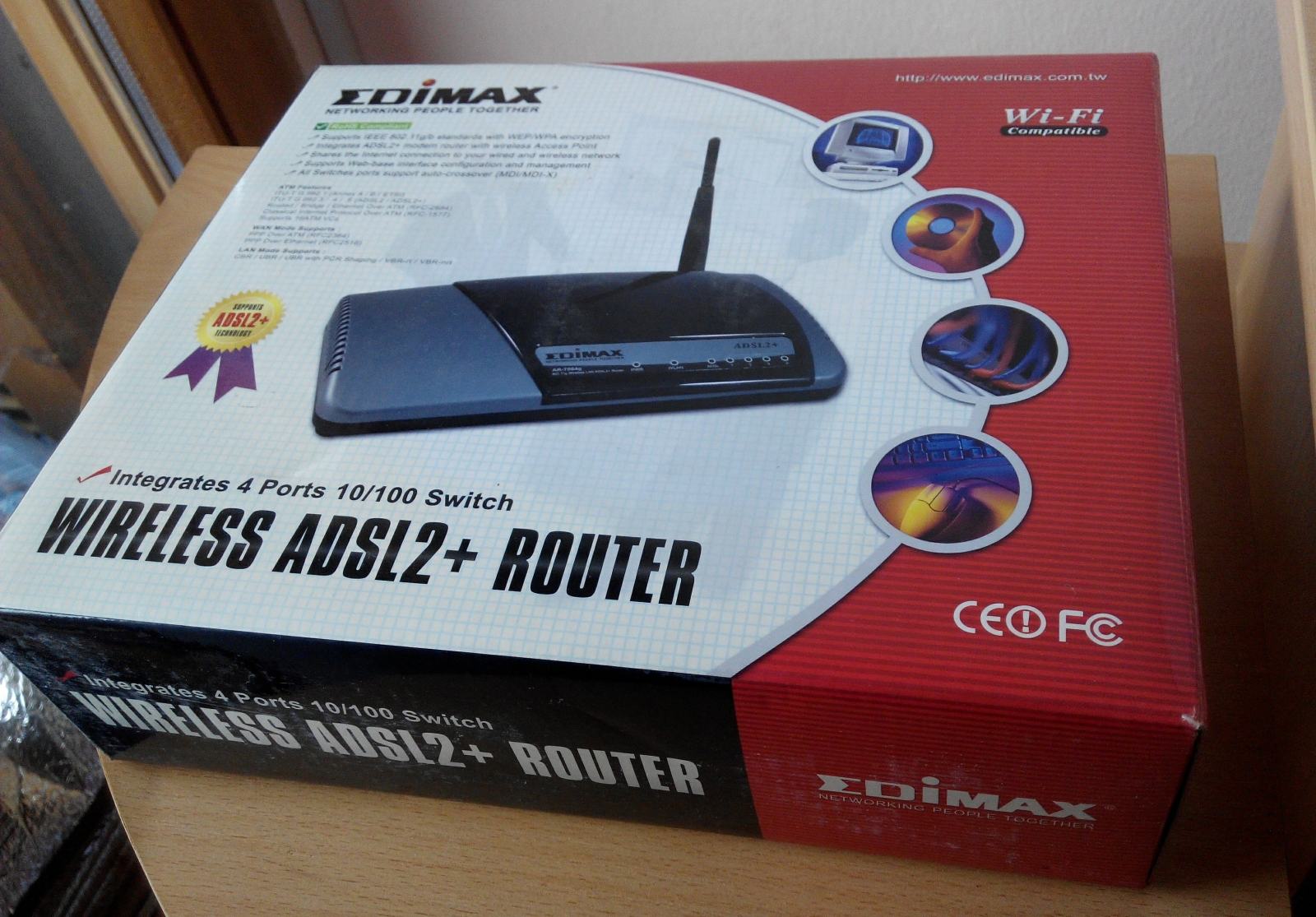 Edimax AR7084gA Wireless ADSL2+ modem router Optima