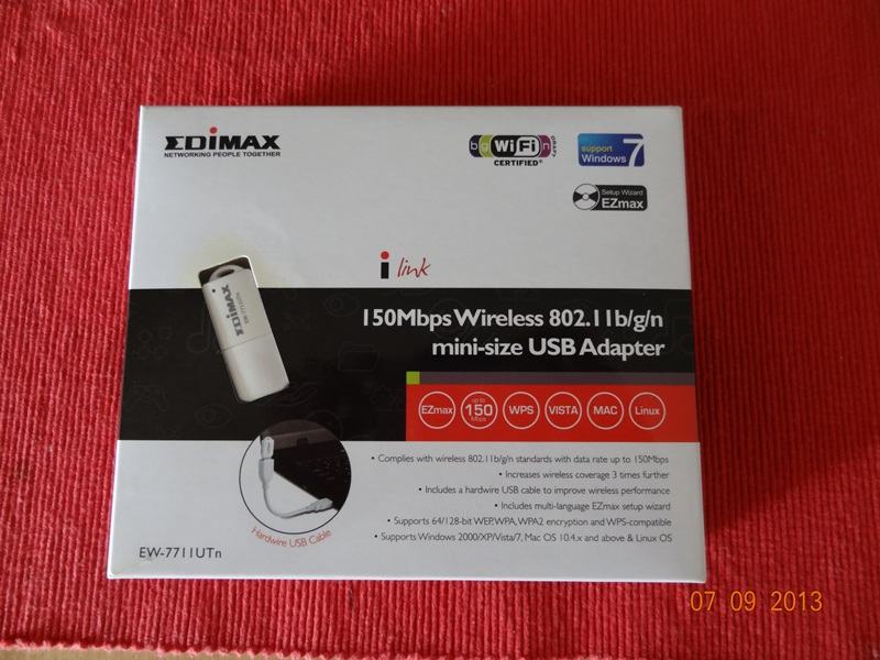 Edimax WiFi USB EW-7711UTn
