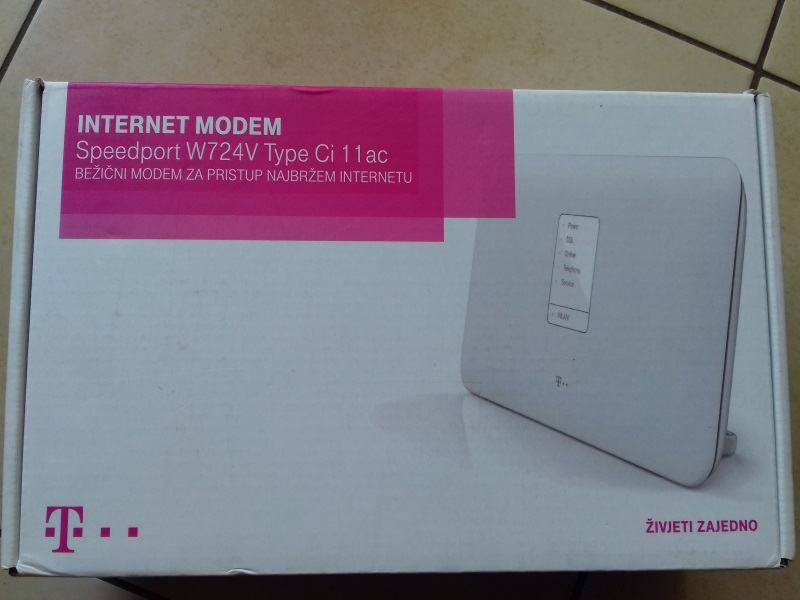 Speedport W724V Type Ci 11ac Internet bežični modem NOVO