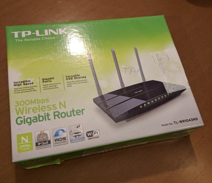 TP-Link TL-WR1043ND 450Mbps Wireless N Gigabit Router v2.1