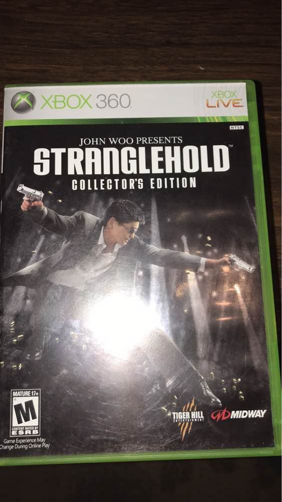 Stranglehold (collectors edition) xbox360