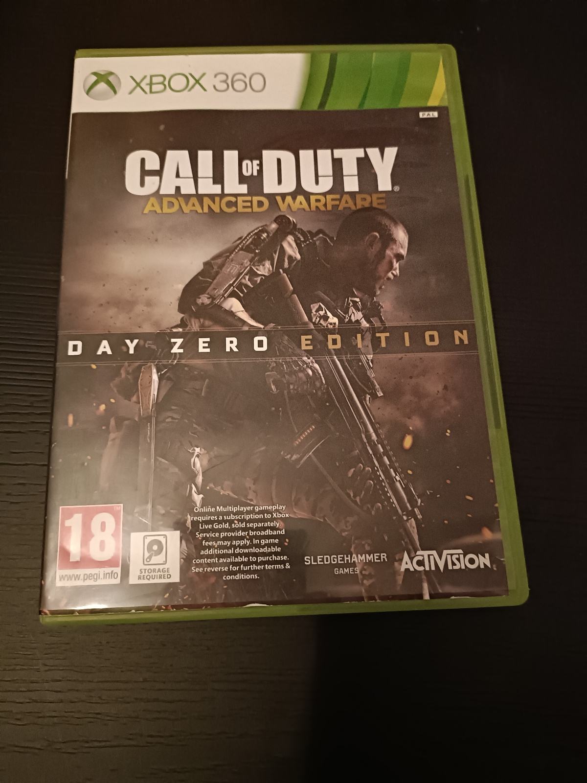 Xbox 360 advance warfare day zero edition