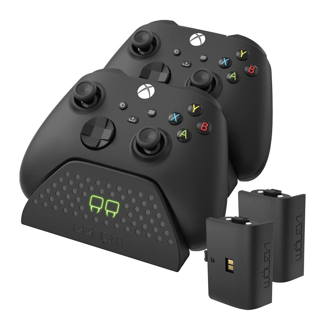 Venom Twin Charging Dock + 2x Rechargeable Battery Packs