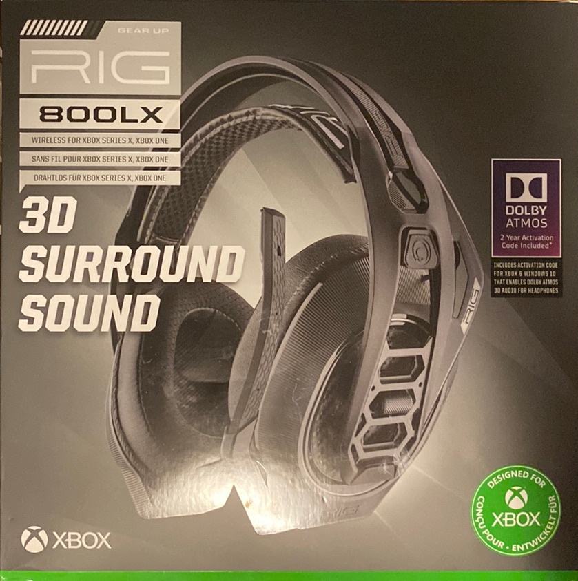 XBOX RIG 800lx Dolby ATMOS 3d surround slušalice