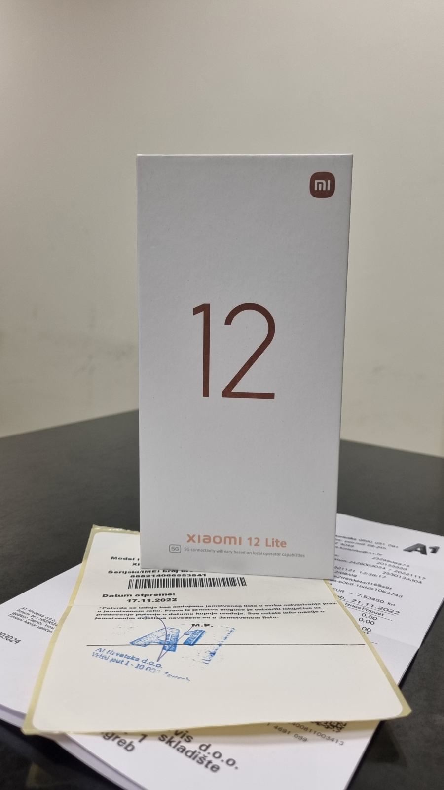 Xiaomi Mi 12 Lite, 8/128GB, NOVO, Garancija, R1 račun!