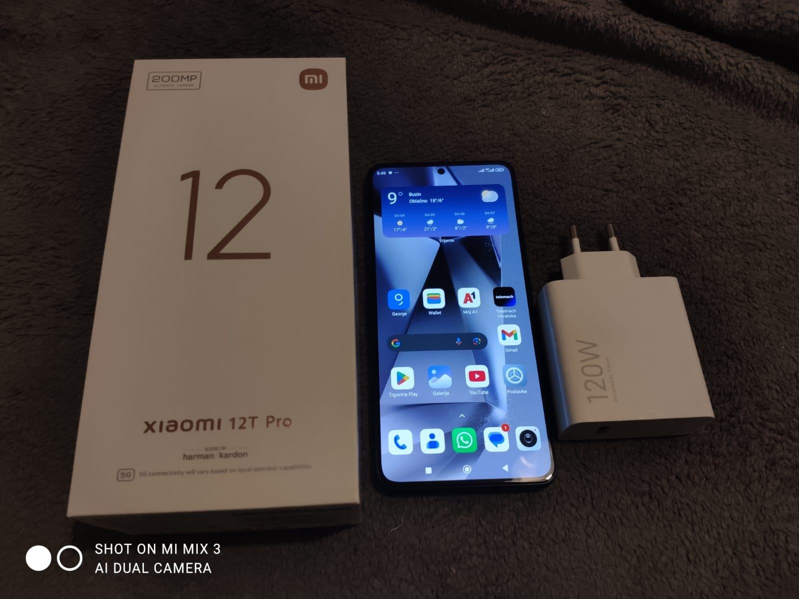 Xiaomi Mi 12t pro 5g (8GB/256GB)