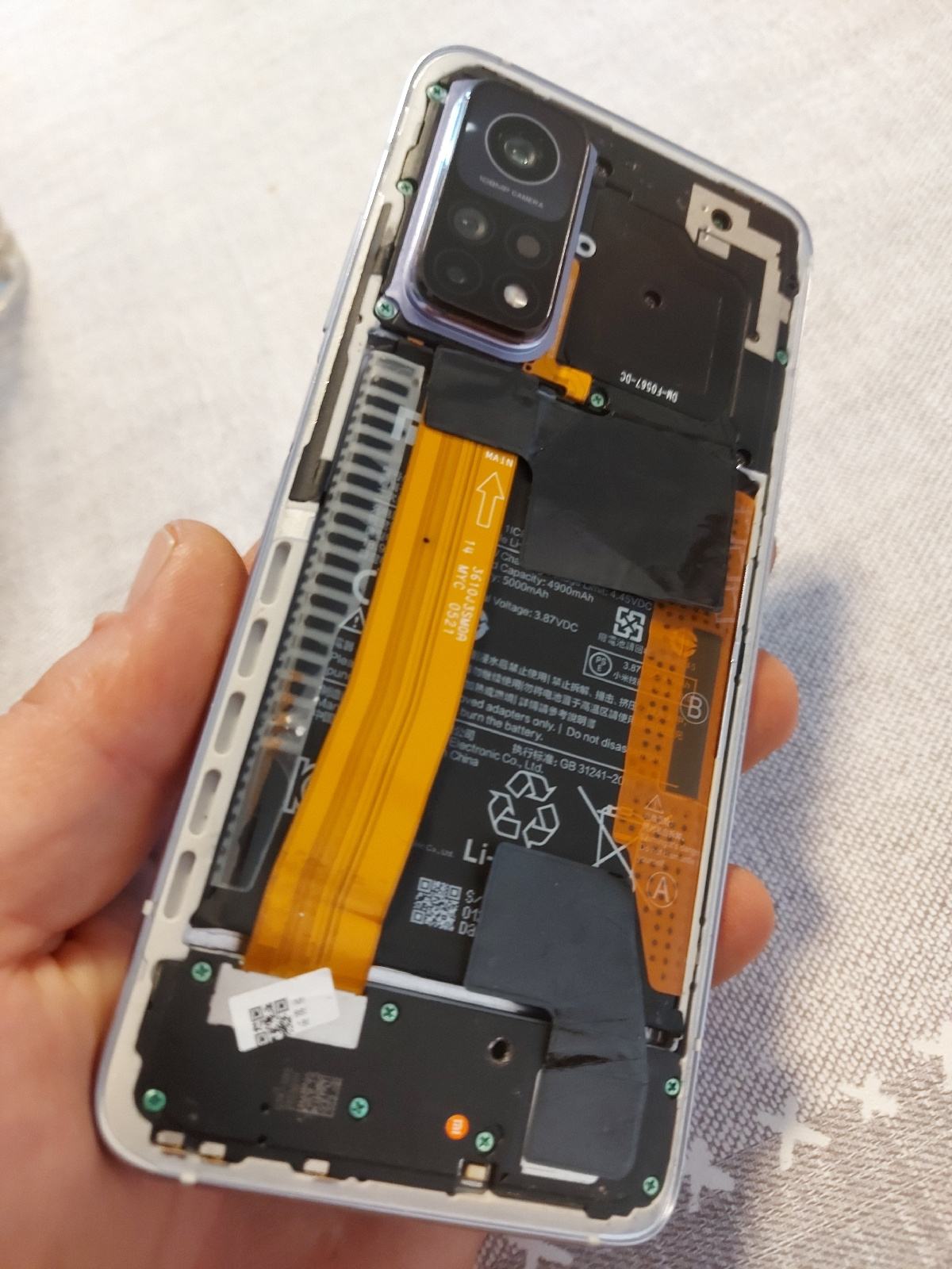 Xiaomi mi t10 pro dijelovi